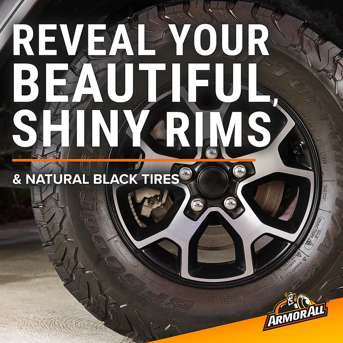 Extreme Wheel and Tire Cleaner by Armor All, Car Wheel Cleaner Spray, 24 Fl Oz