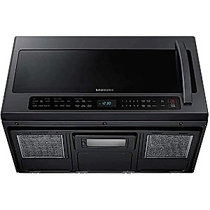 Samsung 2.1 Cu. Ft. Black Stainless Steel Over The Range Microwave