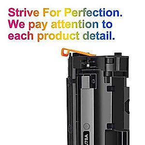 Uniwork Compatible Toner Cartridge Replacement for HP 78A CE278A Compatible with Laserjet Pro P1606dn, M1536dnf, P1566, P1560, P1606, M1536 Printer Tray (2 Black)