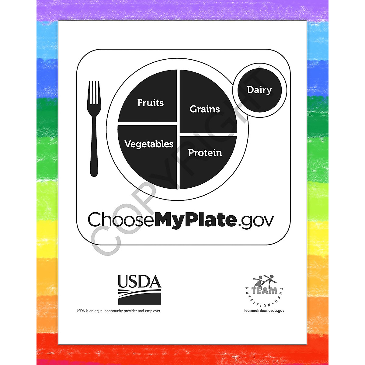 ZOCO - Eat Right, Eat Healthy - Educational Coloring Books (50 Bulk Pack, Without Crayons) - Learn Nutrition - Doctors, Nurse Handout - Games, Puzzles, Fun Activities for Kids