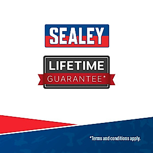 Sealey AK5781 Square Drive Low Profile Ratchet Wrench, Black, 3/8-Inch