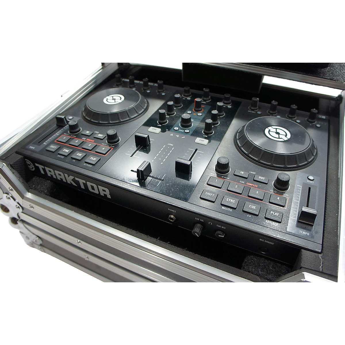 Harmony Audio HCTKS2LT Flight Glide Laptop Stand Custom Case Compatible with Traktor Kontrol S2