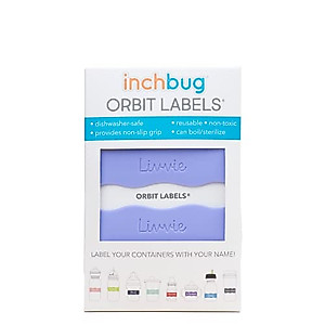 InchBug (4 Pack) Original Orbit Labels Personalized (Lavender Gelato)