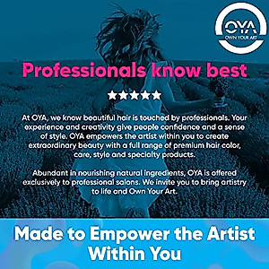 OYA PLATINUM Shampoo 236 ml Silver Shampoo Gentle Cleansing Toning Shampoo For Blonde Hair - Neutralizing Shampoo for Brassy and Yellowing Tones - Hair Toner for Blond Highlighted and Silver Hair