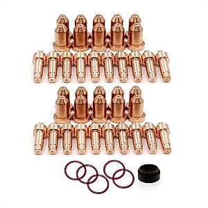 Electrode Tip 30A O-Ring Swirl Ring for Miller Spectrum 375/625 X-TREME Cutter XT30/40 Torch Pack-46 (249926,249927,249969,249931)