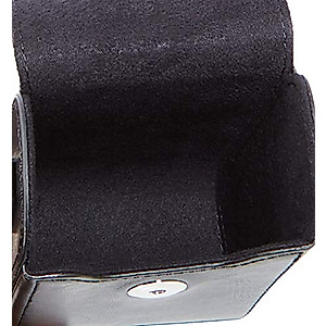 MegaGear Leather Camera Case with Strap Compatible with Canon PowerShot G7 X Mark III, G7 X Mark II, G7 X, Black (MG766)