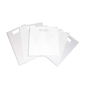 NAHANCO FB1304 Clear Acrylic Shirt Folding Board, 9 1/2” x 14", Pack of 1
