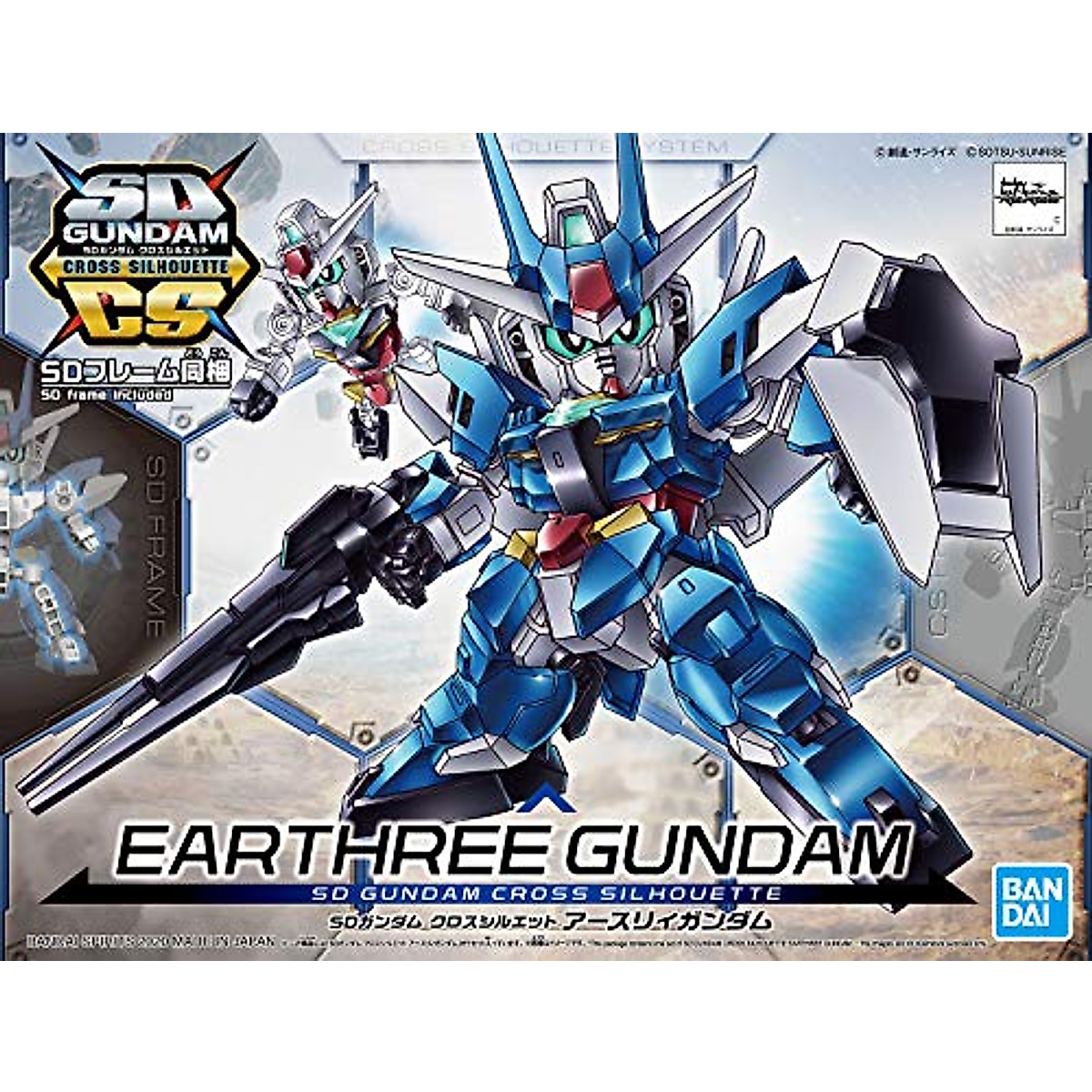 Bandai Hobby - Gundam Build Divers - #15 Earthree Gundam, Bandai Spirits SDCS Model Kit