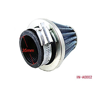 35mm Air Filter for 50cc 70cc 90cc 110cc 125cc 150cc ATV Quad Dirt Bike Pit Bike Dune Buggy 4 Wheeler