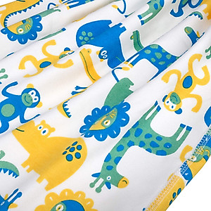 MooMoo Baby 2 Packs Waterproof Diaper Skirt for Potty Training Baby Comfy Diaper Short for Boys and Girls Night Time