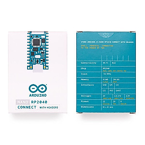 Arduino Nano RP2040 Connect with Headers
