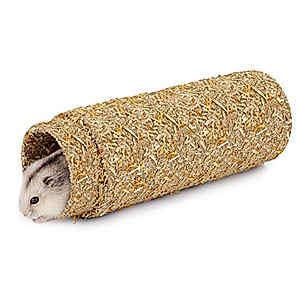 Niteangel Creative & Composable Hamster Tunnel - DIY & Build Unique Tube Burrow as Hideout for Small Sized Animals Like Hamsters Mouse Gerbils Mice (Tunnel)