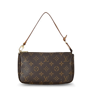 Louis Vuitton, Pre-Loved Monogram Canvas Pochette Accessoires, Brown
