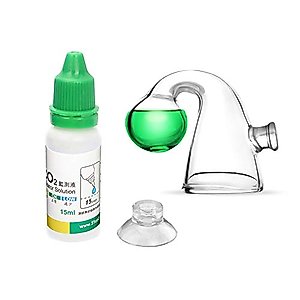 FZONE Aquatic CO2 Glass Drop Checker PH Momitor for Aquarium Plant Fish Tank Test CO2 Kit