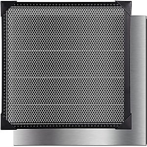 Honeycomb Laser Bed 400mm x 400mm, Laser Honeycomb Bed for Laser Cutter, Honeycomb Laser Bed Kit, Laser Engraver Honeycomb Bed with Aluminum Plate for Table-Protecting,Smooth Edge (15.7x15.7x0.86in)