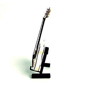 ALANO Electric Guitar Ornaments Musical Instrument Mini Guitar with Stand (10cm)