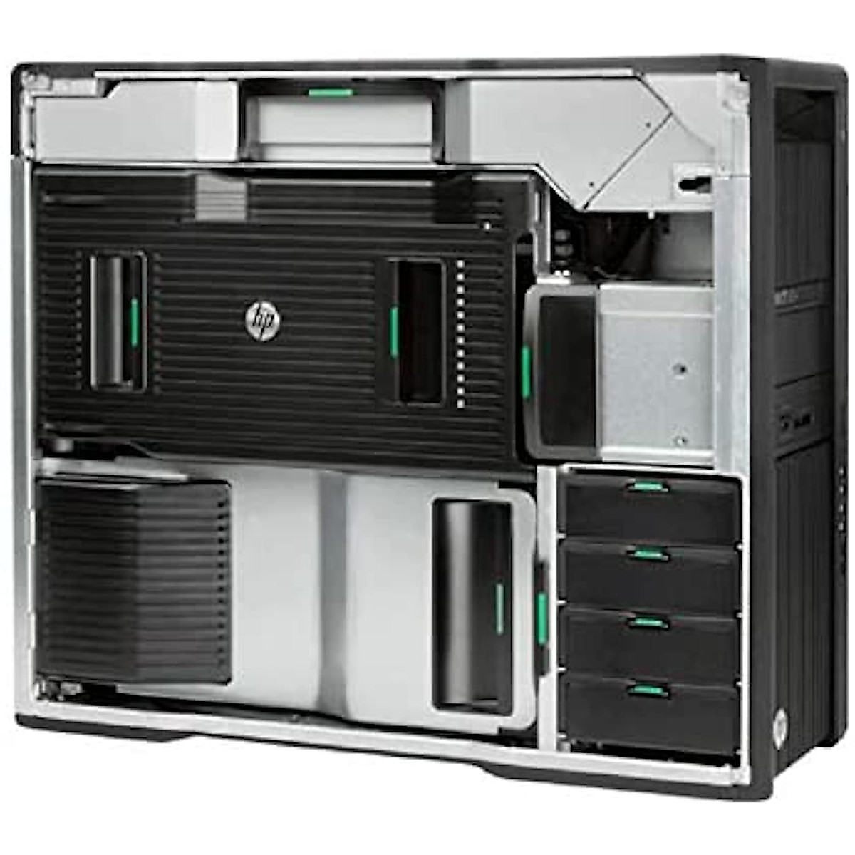 HP Z840 Workstation, 2X Intel Xeon E5-2678 v3 up to 3.1GHz (24 Cores Total), 128GB DDR4, 4X 1TB SSD, Quadro M4000 8GB (4X Display Ports), USB 3.0, Windows 10 Professional 64-bit (Renewed)
