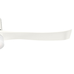 Hunter Fan Company, 59222, 54 inch Wi-Fi Symphony Fresh White Ceiling Fan with LED Light Kit and Handheld Remote, Smart Fan