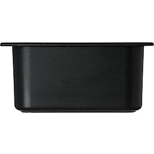 Carlisle FoodService Products CM110103 Coldmaster Insulated Food Pan, 1/2 Size, 6 quart, Black