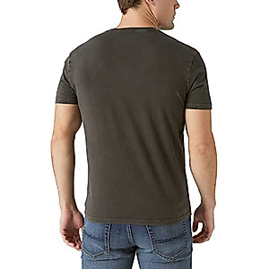 Lucky Brand Men's Short Sleeve Flag Bike Graphic Tee, Jet Black