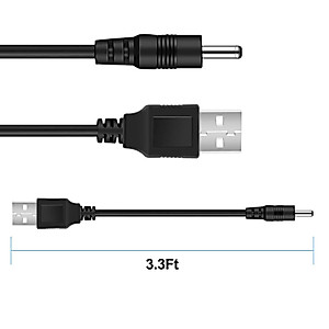 Replacement Charger Cable Fit for Fairywill Sonic Electric Toothbrush: FW-917 SG-508 FW-508 FW-507 FW508 FW507 D1 D3 D7 D8 E6 E10 E11 P11 Plus Pro 2001 Kids TB-508 TB-507 Charging Power Supply Cord