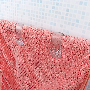 Hipruict Hand Towel Clips for Kitchen,Towel Clip,16 Clip, No Paper Towels on The Ground, Simple and Transparent, Suitable for Fixing Towels on The Oven, Dishwasher, Stove