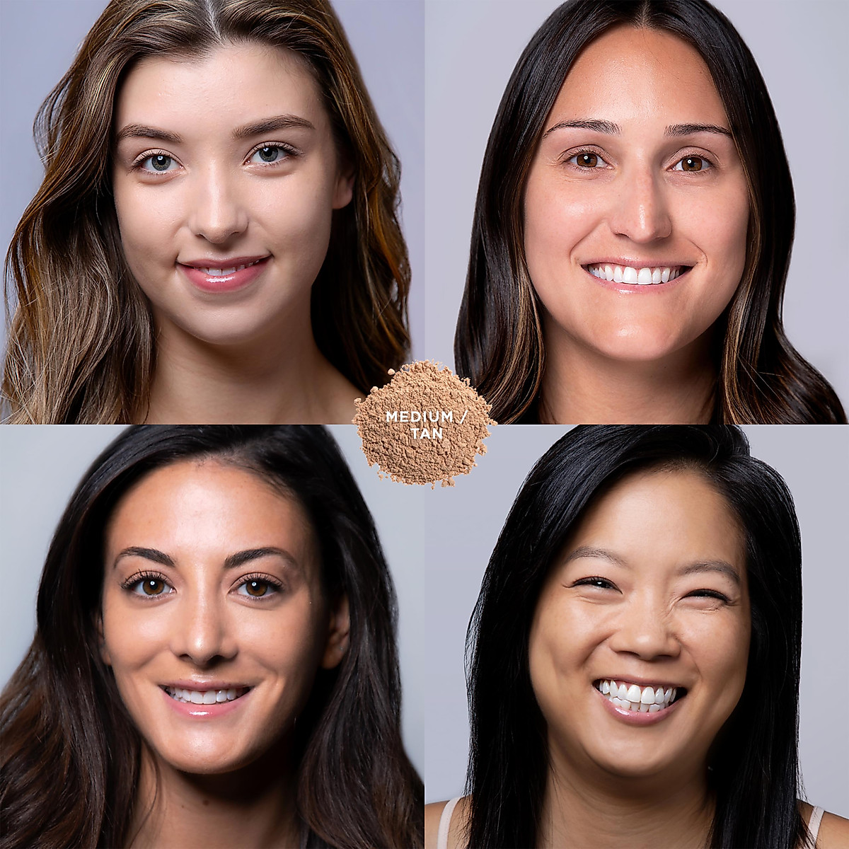 butter LONDON LumiMatte Blurring Finishing & Setting Powder, Tan/Medium