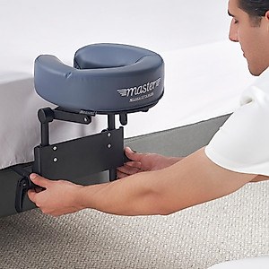 Master Massage Home Use Sleeping Mattress Top Massage Kit-Adjustable Headrest Face Pillow Cradle & Face Cushion Support Bracket, Head Face Rest Support- Eye Surgery Recovery - Cream