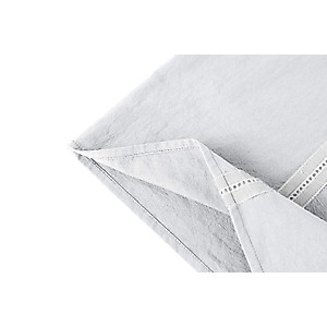 Hestenve Mens Short Sleeve Cuban Camp Guayabera Shirt Linen Cotton Hippie Beach Button Down Shirts White