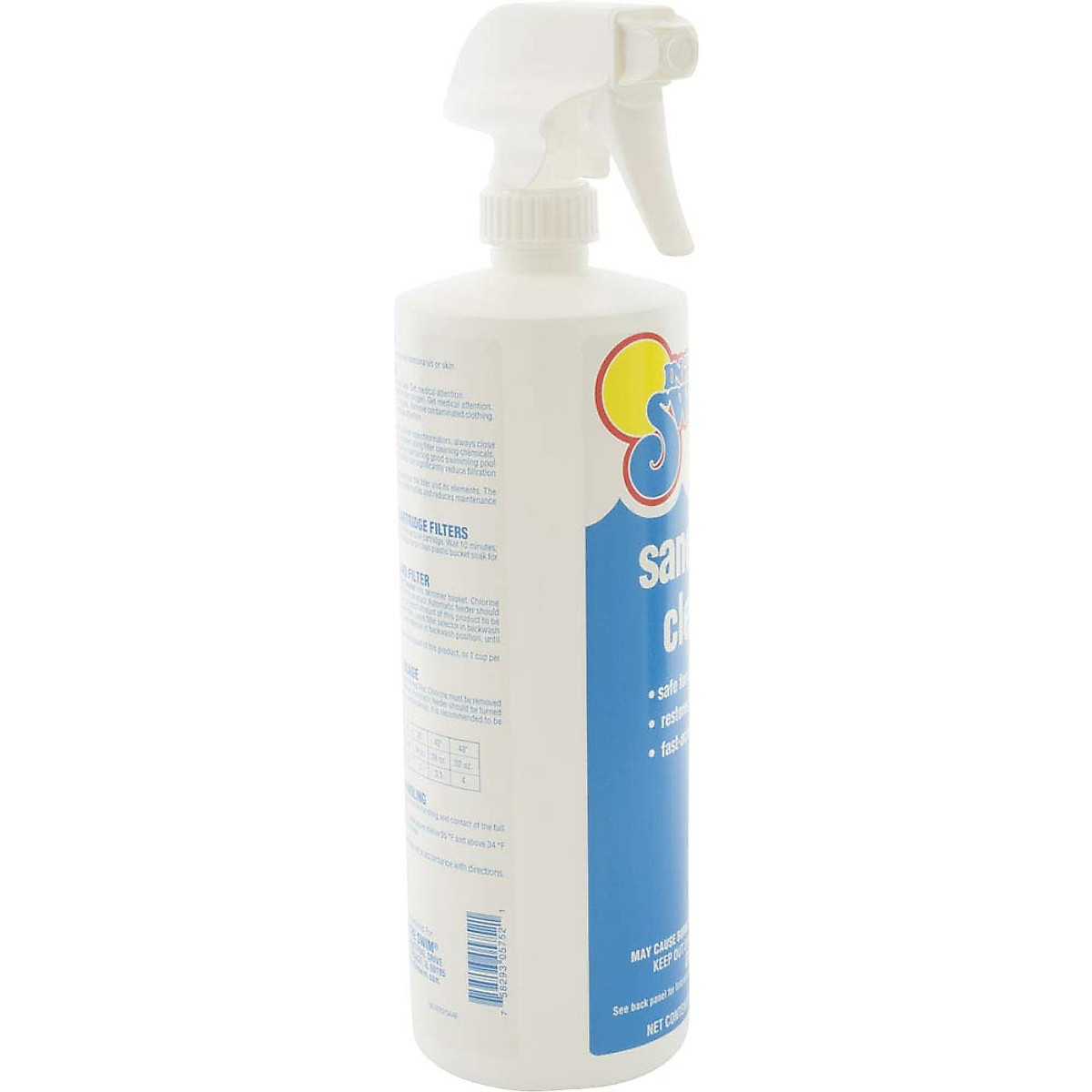 In The Swim Liquid Sand Filter Cleaner – 1 Quart – Fast-Acting Concentrated Formula for Improved Pool Water Filtration