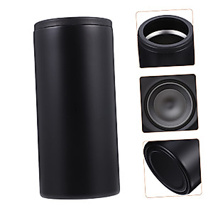 SHOWERORO 1pc Vacuum Insulation Tank Beer Chiller Bucket Insulated Can Cooler Beer Cooling Bucket Beverage Cooler Beer Bottle Can Cooler Travel Cup Stainless Steel Soft Drink Child Fashion