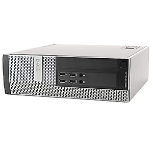 Dell OptiPlex 9020 Desktop Computer PC with Tecnii 20 Monitor(HDMI) (Intel Quad Core i5 up to 3.60 GHz, 16GB RAM, 256GB SSD, Keyboard, Mouse, USB WiFi, DP, USB 3.0, Windows 10 Pro 64-bit)(Renewed)