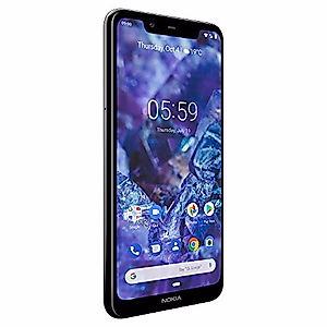 Nokia mobile Nokia 5.1 Plus - Android 9.0 Pie - 32 GB - Dual Camera - Dual Sim Unlocked Smartphone (AT&T/T-Mobile/Metropcs/Cricket/Mint) - 5.86" 19: 9 HD+ Screen - Black