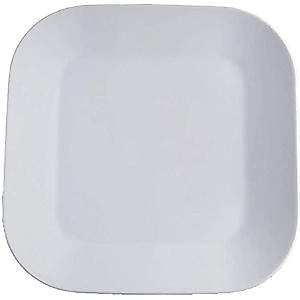 Crate & Barrel Quartet White Salad Plate