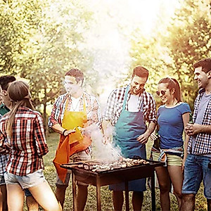 GWHOLE Non-Stick Burger Press Aluminum Hamburger Patty Maker with 100 Wax Papers for BBQ Grill