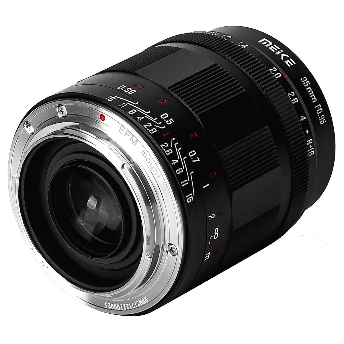 Meike 35mm f0.95 RF-Mount Fixed Manual Focus Lenses Large Aperture APS-C Lens Compatible with Canon EOS-R EOS-RP R5 R5C R6 R7 R10 Mirrorless Camera