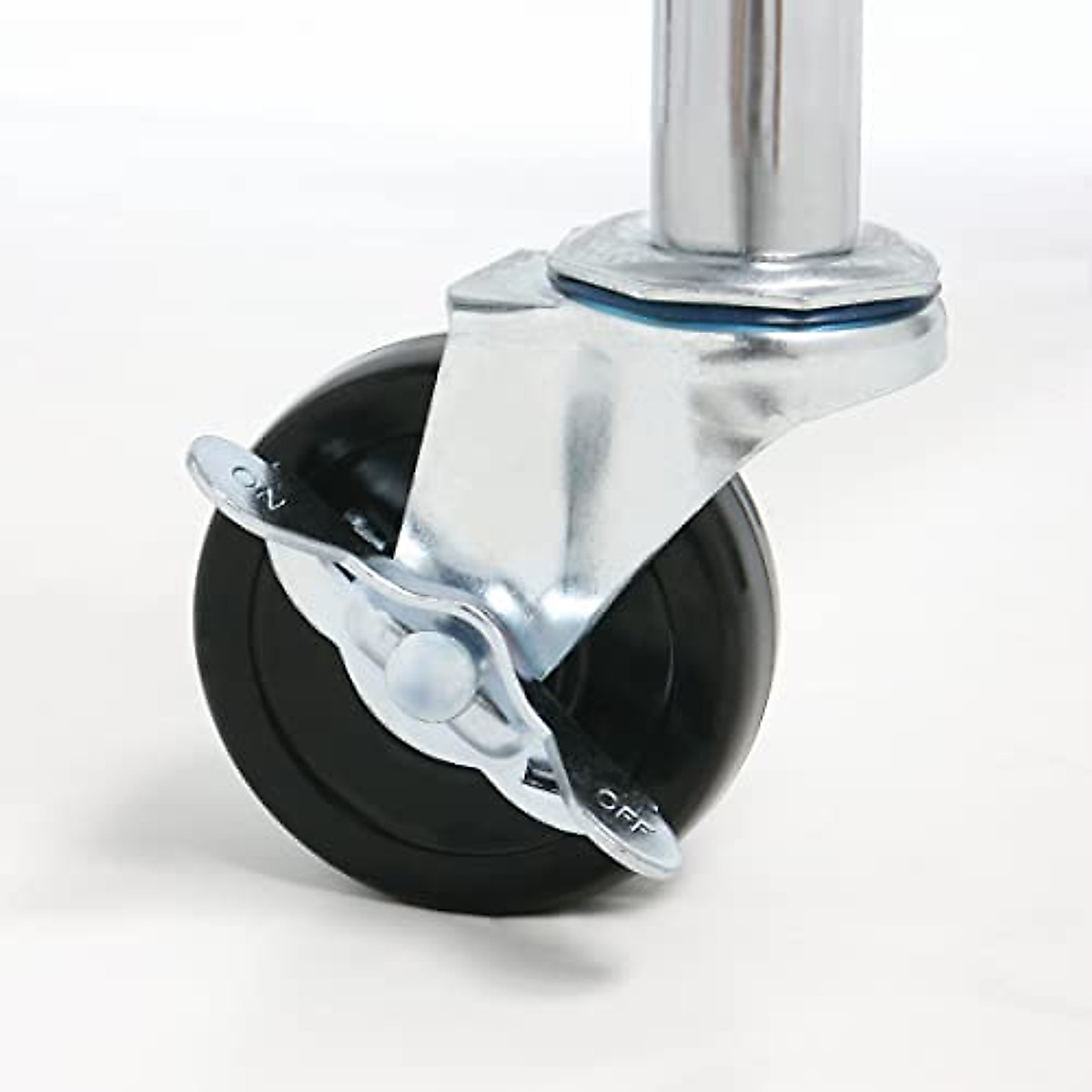 Seville Classics UltraDurable Heavy Duty NSF Solid Steel Wire Rack Storage Unit, Organizer for Garage, Warehouse, Office, Restaurant, Classroom, Kitchen, Steel, 4-Tier Shelving, 60" W x 24" D