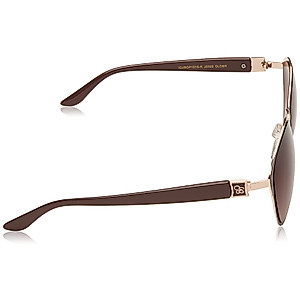 Jessica Simpson Women's J5329 Chic Metal Cat Eye Sunglasses with UV400 Protection - Glamorous Sunglasses for Women, 60mm