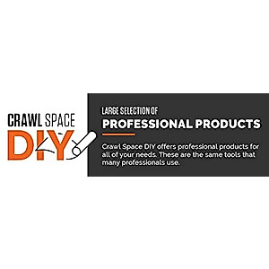 Whitecap - Premium Adhesive Seam Tape, 4" x 180' Polyethylene, Moisture Barrier Seal - for Crawlspace, Carpet Padding, Masking, Underlayment, Marine Use and More - Water & UV Resistant