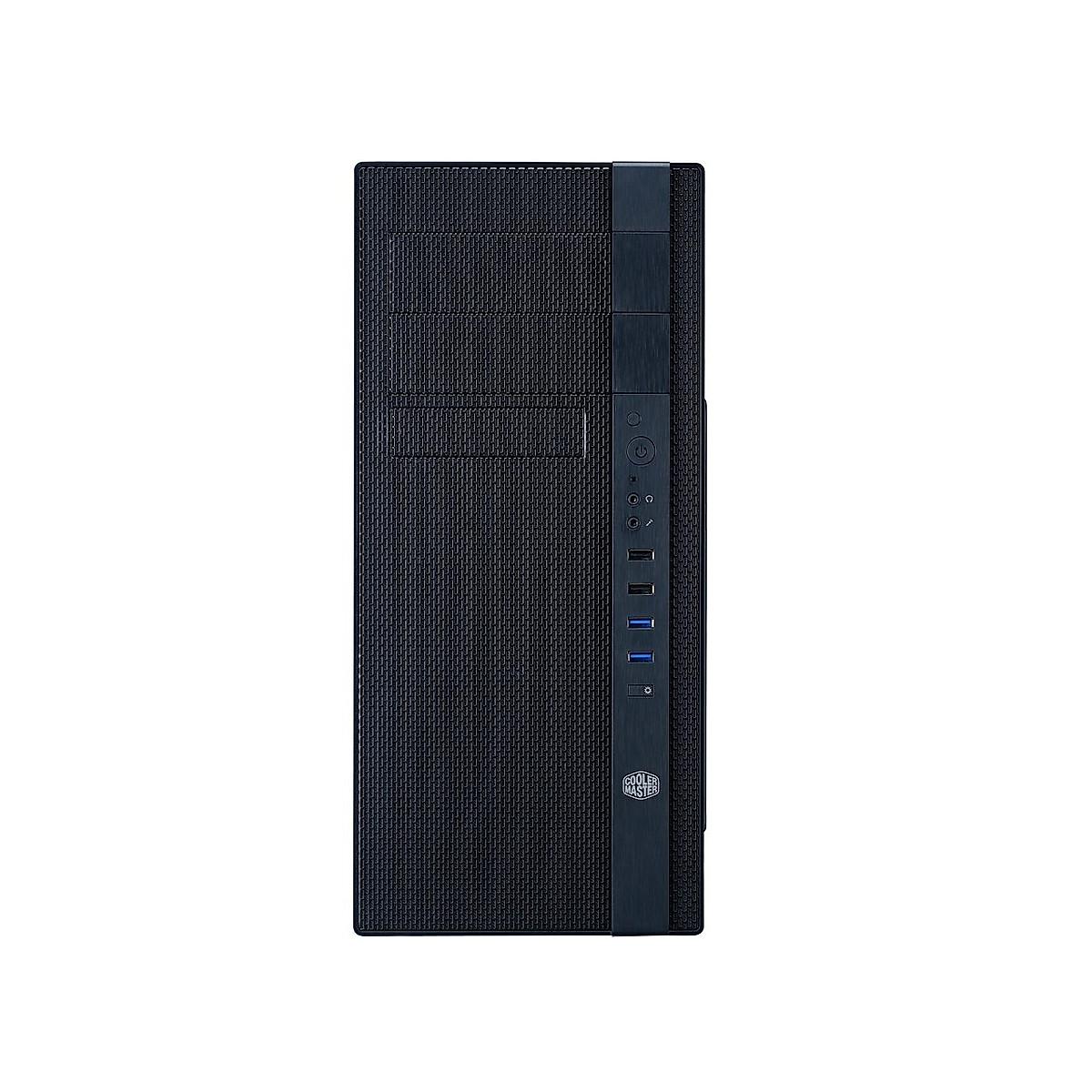 Cooler Master N400 - Mid Tower Computer Case with ATX Motherboard Support, Multiple 240mm Radiator Support, and Ventilated Front Panel