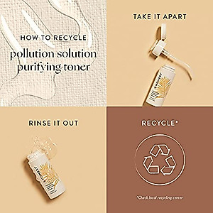 Honest Beauty Pollution Solution Purifying Toner with Zinc PCA | Alcohol-free Toner + EWG Certified + Vegan + Cruelty free | 4 fl. oz.