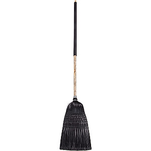 SPARTA Flo-Pac Janitor Broom Warehouse Broom for Cleaning, 57 Inches, Black, (Pack of 12)