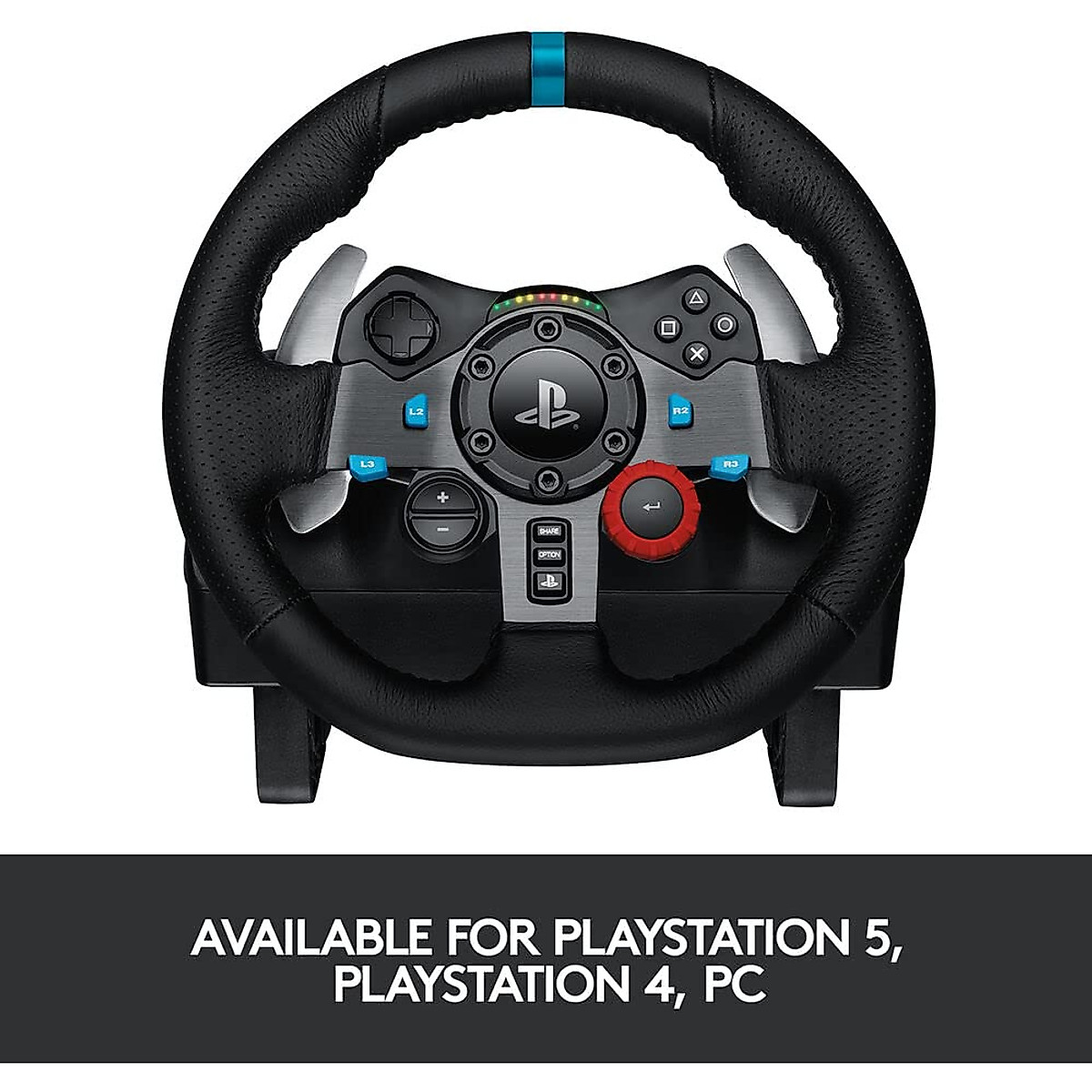 Logitech G29 Driving Force Race Wheel + Logitech G Driving Force Shifter Bundle for PS3 and PS4 (Renewed)
