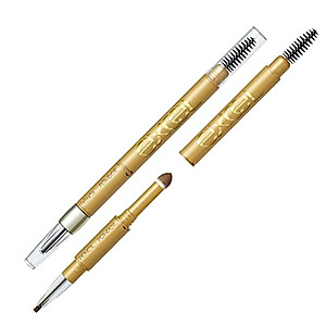 EXCEL Powder & Pencil Eyebrow PD08 Honey Brown