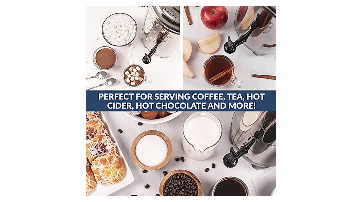 Homecraft 30-Cup Coffee Urn - Quick Brewing & Durable