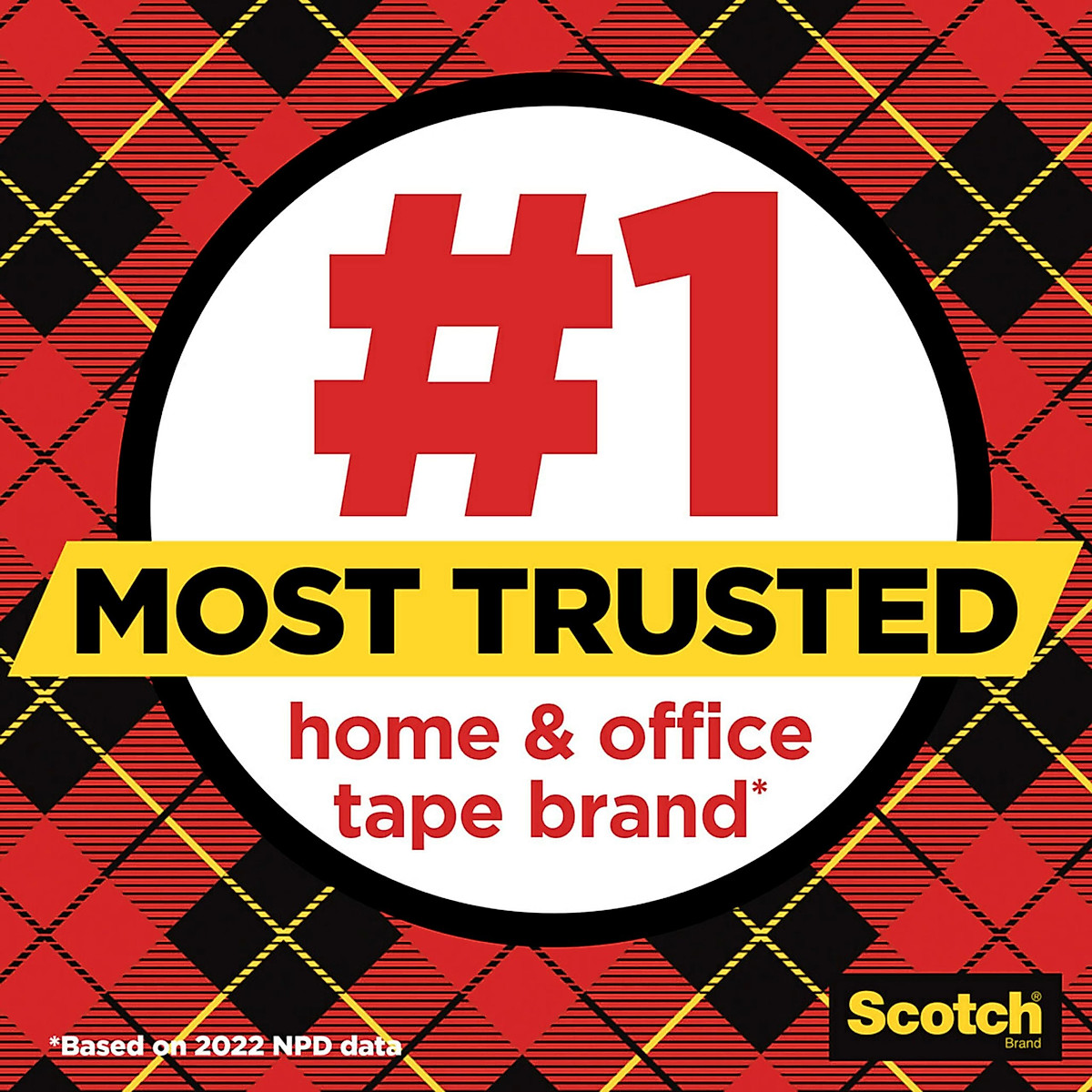 Scotch Transparent Tape, 3/4 in x 2592 in, 2 Boxes/Pack (600-2P34-72)