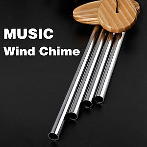 DesGully Wind Chimes,Hummingbird Solar Wind Chimes for Outside,Aluminum Tubes Memorial Wind Bell for Garden/Patio Decor Thanksgiving Gifts for Mom, Wife, Grandma Neighbors(25 Inch Deep Tone)