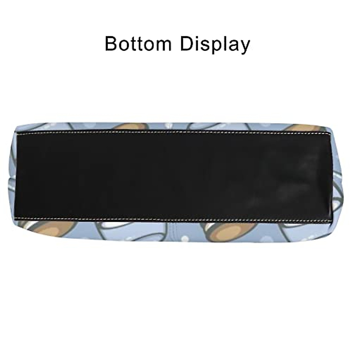 Fashionable women's handbag tote bag, Milk and Cookie 1printed shoulder bag is light and durable