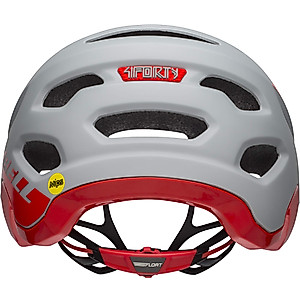 BELL 4Forty Mips Adult Mountain Bike Helmet - Matte Dark Gray/Crimson (2023), Small (52-56 cm)