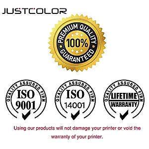 JUSTCOLOR Compatible Ink Cartridges Replacement for HP 02 Ink Cartridge to use with Photosmart D7155 D7160 D7245 D7255 D7363 D7460 3210 3310 C5180 C6250 C6280 C7280 C7180 C8180 Printer (5-Pack)